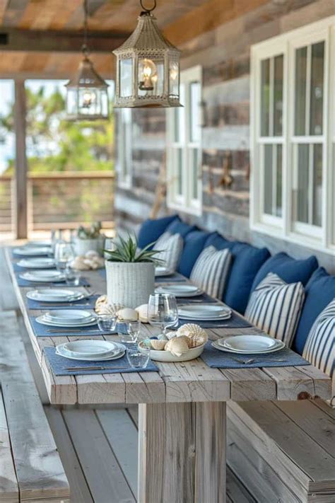 Patio Table Decor Ideas
