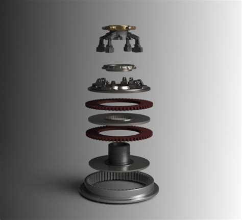 Exploded View 3d Image Render