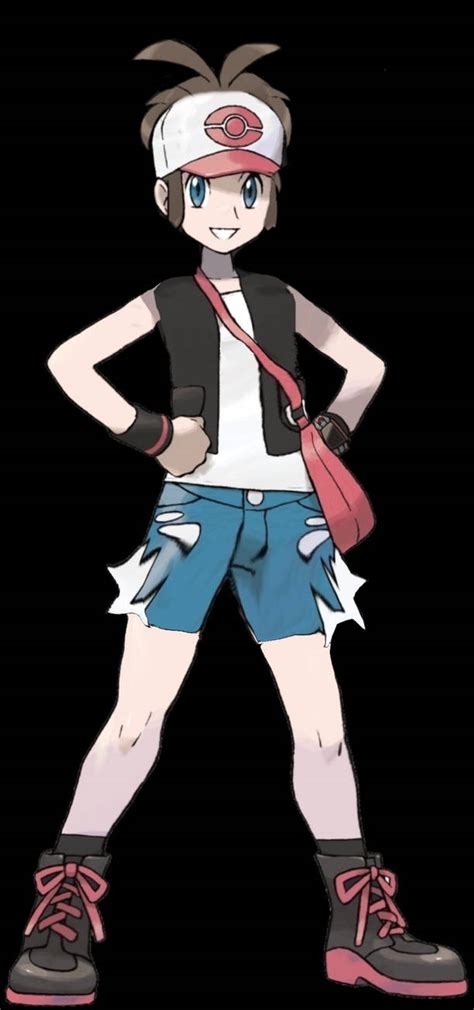 Male Hilda Pokemon Black White Trainer By Methos14 On Deviantart