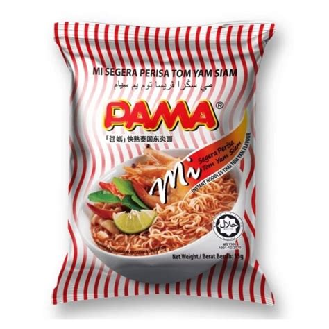 Pama Instant Tomyam Mee Soup 55gmx5s Shopee Malaysia