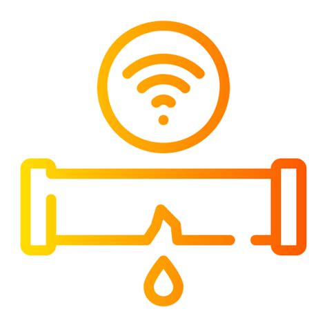 Leak Detector Generic Gradient Outline Icon Leak Detector Generic Gradient Outline Icon
