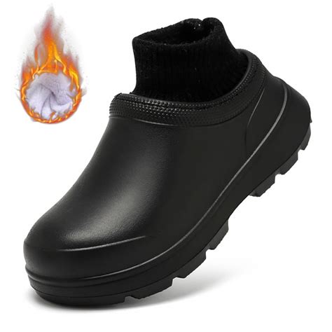 Lasudraa Womens Cotton Shoe Winter Snow Warm Waterproof Nurse Shoes