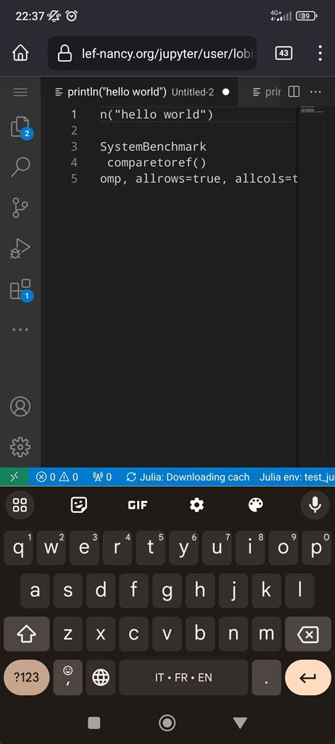 Some Functionalities For Vscode Extension VS Code Julia Programming Language