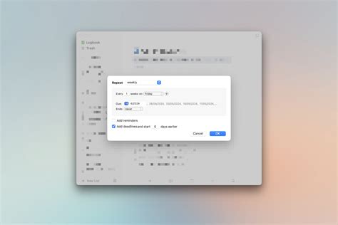 Things 3 And Repeating Tasks Frans Realm