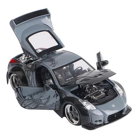 Miniatura Velozes E Furiosos Escala 1 24 Nissan 350z Dk Jada Toys