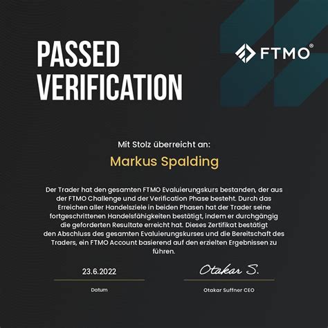 🏁 Ftmo Evaluation Passed 🍾 🥂🎉🏁 Marktrader Lounge