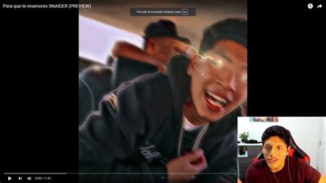Snaider Se Manda Con Tremendo Preview Youtube