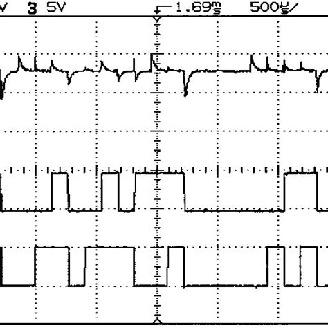 Top Trace Received Signal Induced By Four Coded Waveforms Middle And