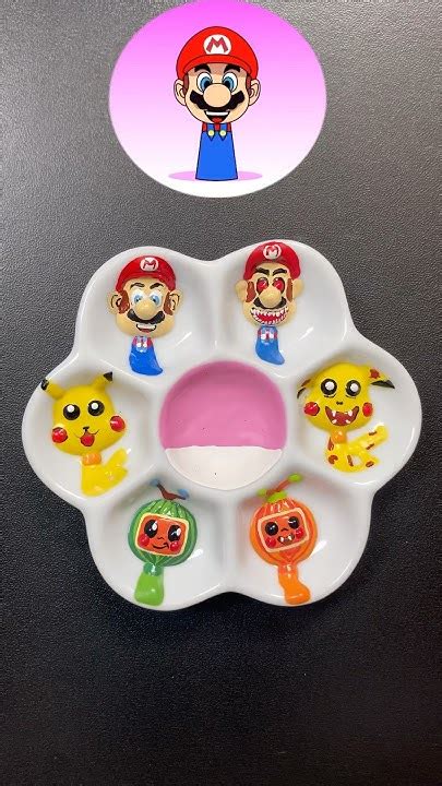 Colour Mixing Italianbrainrot Pickachu Satisfying Art Youtube