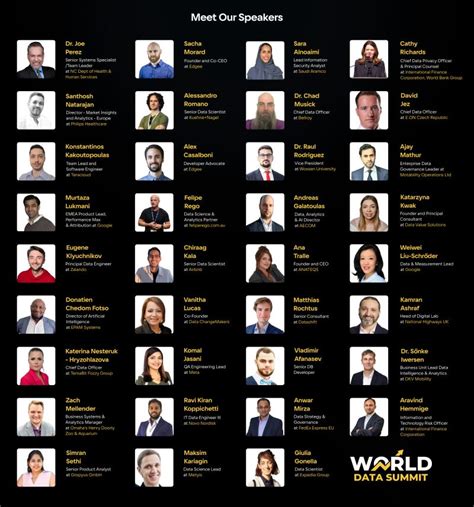 Dataanalytics Ai Data Worlddatasummit Dataarchitecture World