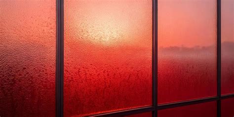 Red Frosted Glass Texture Red Abstract Frosted Glass Texture
