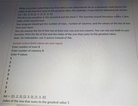 Solved Python Upvote For Very Quick Answer No Need To