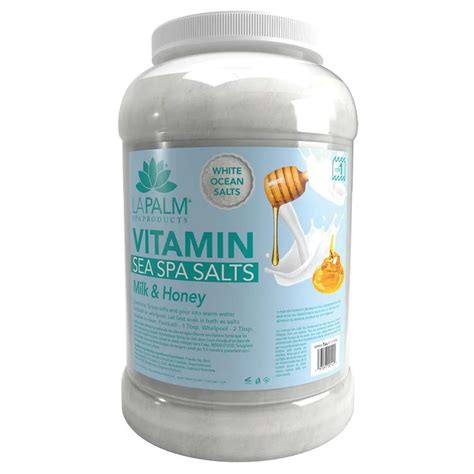 La Palm Vitamin Sea Spa Salts Milk And Honey Lvssmh International