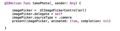 Swift Take A Photo And Save To Photo Library In Swift Stack Overflow