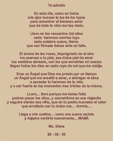 Mami Te Extrano Quotes Quotesgram