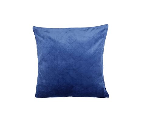 Buy Velvet Quilted Cushion Cover Set Of 2 Navy Blue 18 X 18 Inch 41 Off Online Wooden