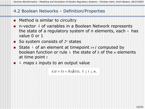 Ppt Modeling And Simulation Of Genetic Regulatory Systems Powerpoint Presentation Id 1149817