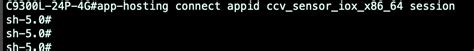 Understand Sensor Cli Log In Procedure For Cyber Vision Cisco
