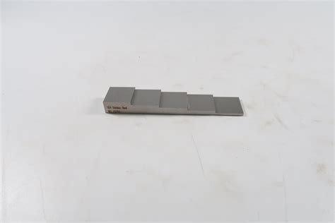 5 Step Ultrasonic Test Block 2 4 6 8 10 Mm 304 Stainless Steel Calibration Block For