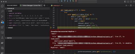 Debugging Python With Vs Code And Sentry Product Blog • Sentry