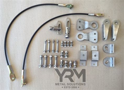 Yrm Stainless Tailgate Kit For Series Defender Nas Row Land Rover Defender Forum