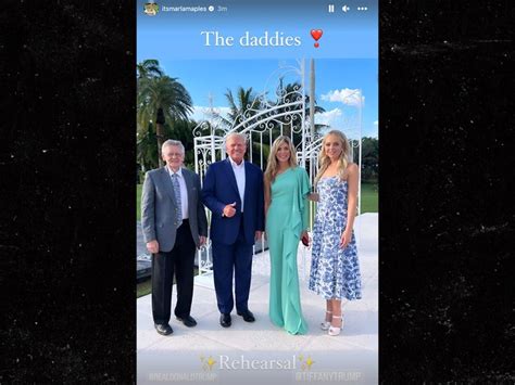 Tiffany Trump Ready For Wedding At Mar A Lago Donald Dresses In Tux