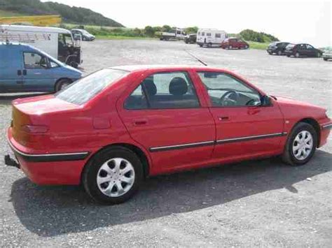 Peugeot 2001 51 406 Rapier Hdi 90 1997cc Diesel Red 4 Door