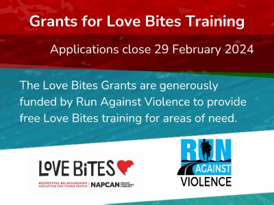 Love Bites Grants 2024 Napcan