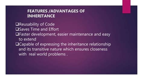 Inheritance In C PPTX