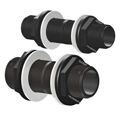 Trudesign Threaded Tube Thru Bulkhead