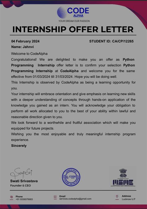 l h on linkedin codealphainternship codealpha internship