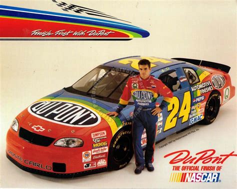 1997 Nascar Jeff Gordon Winston Cup Champions 1996 Season Handout