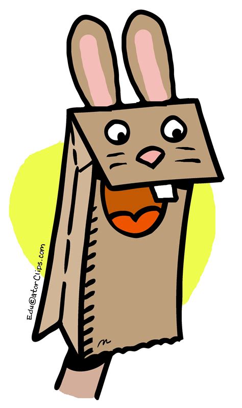 Clipart Paper Bag Puppet At Stephen Levy Blog