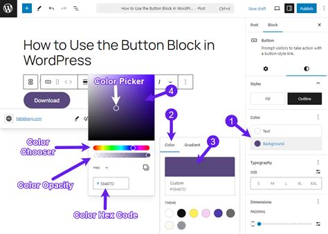 Buttons Block How To Use Overview