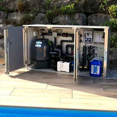 Pooltechnikhäuser Und Schränke Von Garten Q Garten Q Gmbh