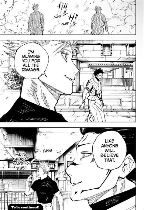 Jjk Manga Ch224 Jujutsu Comic Book Panels Manga Pages