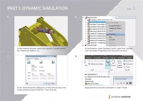 Inventor Project Dynamic Simulation Guide En PDF