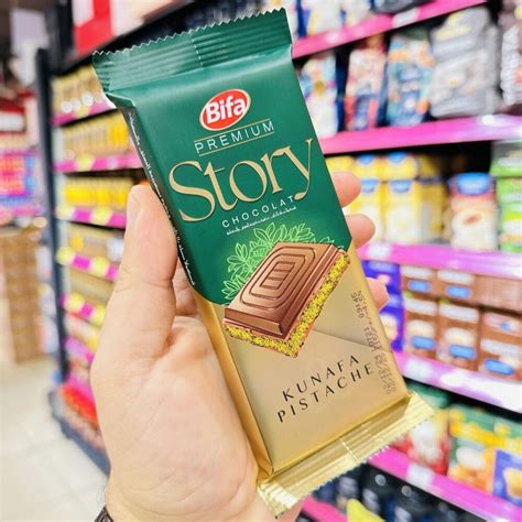 Bifa Story Premium Chocolat Kunafa Pistache Confiserie Du Bonheur