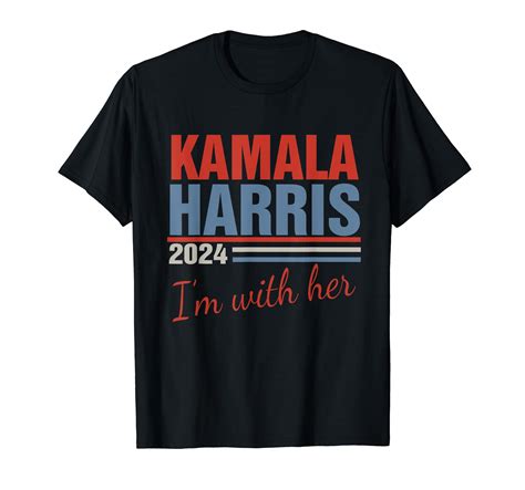 Kamala Harris 2024 Support Im With Her Kamala 2024 T Shirt