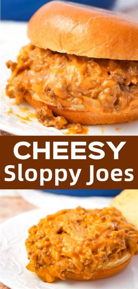 Cheesy Sloppy Joes This Is Not Diet Food