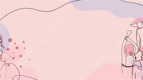 White Business Abstract Beautiful Line Woman Powerpoint Background For Free Download Slidesdocs