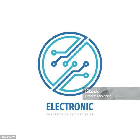 전자 기술 기호 디자인 컴퓨터 네트워크 벡터 아이콘입니다 0명에 대한 스톡 벡터 아트 및 기타 이미지 0명 Cpu 개념 Istock