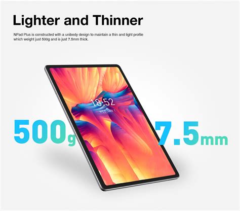 N One NPad Plus MTK8183 Octa Core 8GB 128GB Tablet Europe