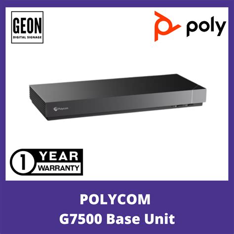 Polycom G7500 Codec Base Unit 4k Codec Only Geon Asia