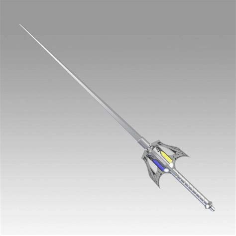 Rwby Weiss Schnee Rapier Myrtenaster 3d Model By Blackeveryday