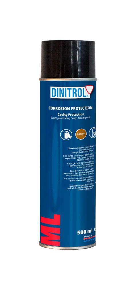 Dinitrol Ml Brown Oil Based Penetrating Cavity Wax Stops Advanced