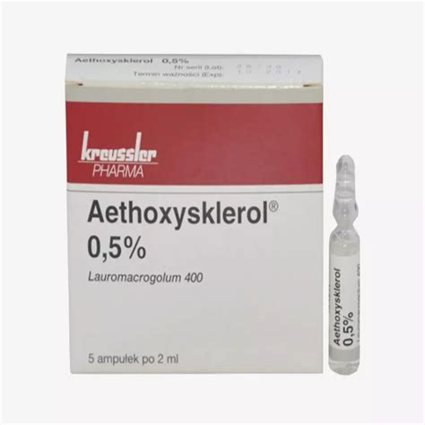 Aethoxysklerol 5 Ampoules