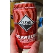 Clear American Sparkling Water Beverage Strawberry Calories