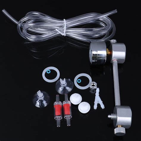 Aquarium Co2 Regulator System Kit Co2 Diffuser Generator With Valve