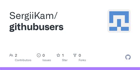 Github Sergiikamgithubusers